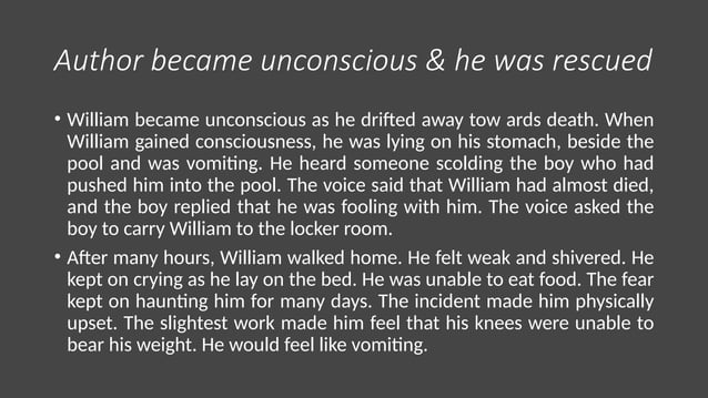 PPT - Deep Water class 12 cbse english.pptx | Diving | Sports