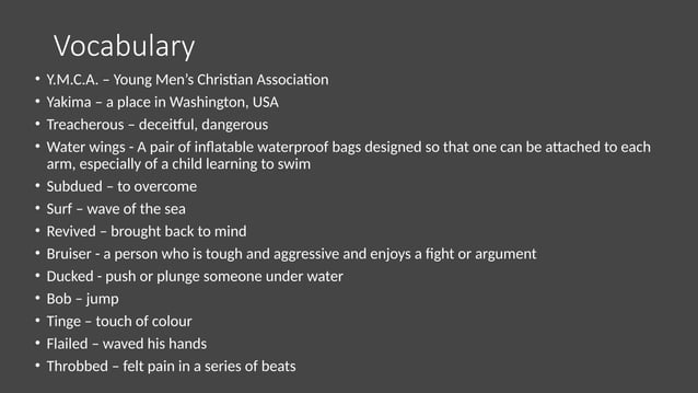 PPT - Deep Water class 12 cbse english.pptx | Diving | Sports