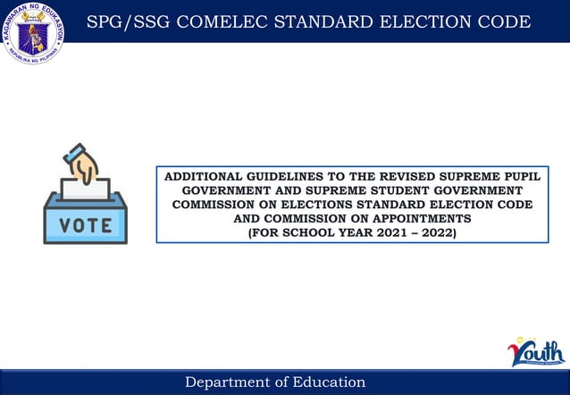 PPT- (DepEd Central) SPG-SSG-Election-Guidelines (1).pdf | Elections ...