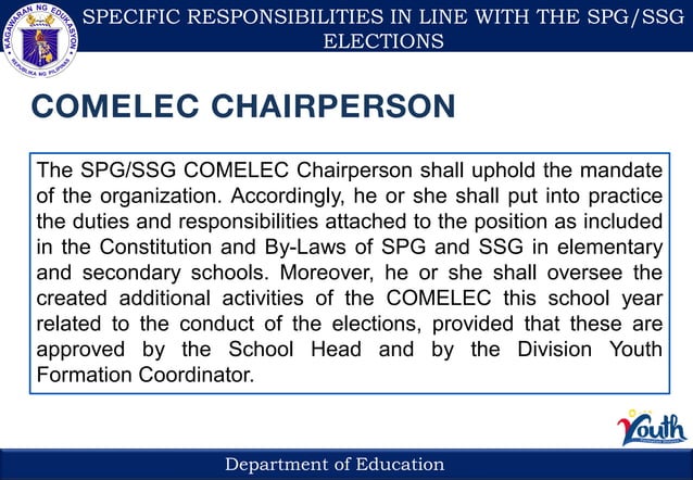 PPT- (DepEd Central) SPG-SSG-Election-Guidelines (1).pdf | Elections ...