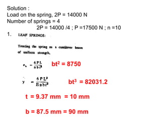 PPT-Design - Leaf Springs235468921122.ppt