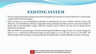 PPT-Detection of Blood Cancer in Microscopic Images of Human Blood.pptx
