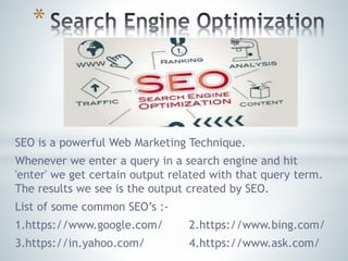 Ppt digital marketing | PPTX