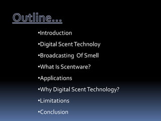 Ppt digital scent | PPT