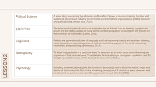 Nature and Functions of Social Sciences Discipline | PPTX