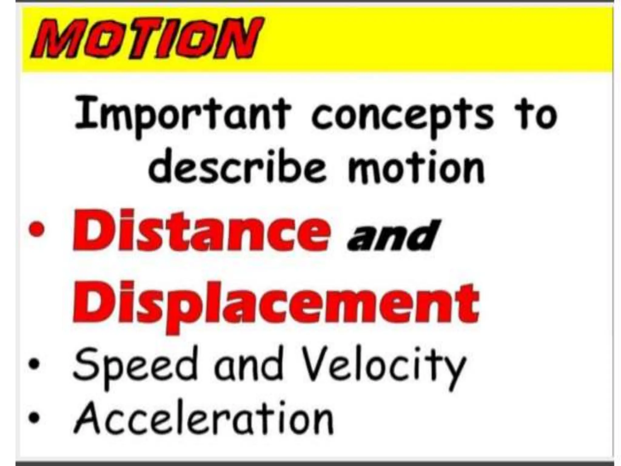 PPT-distance-and-displacement.defined as the science of matter, motion ...