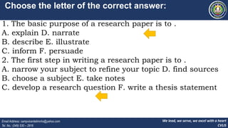 PPT-Distinguish Technical Terms Used in Research.pptx | Science