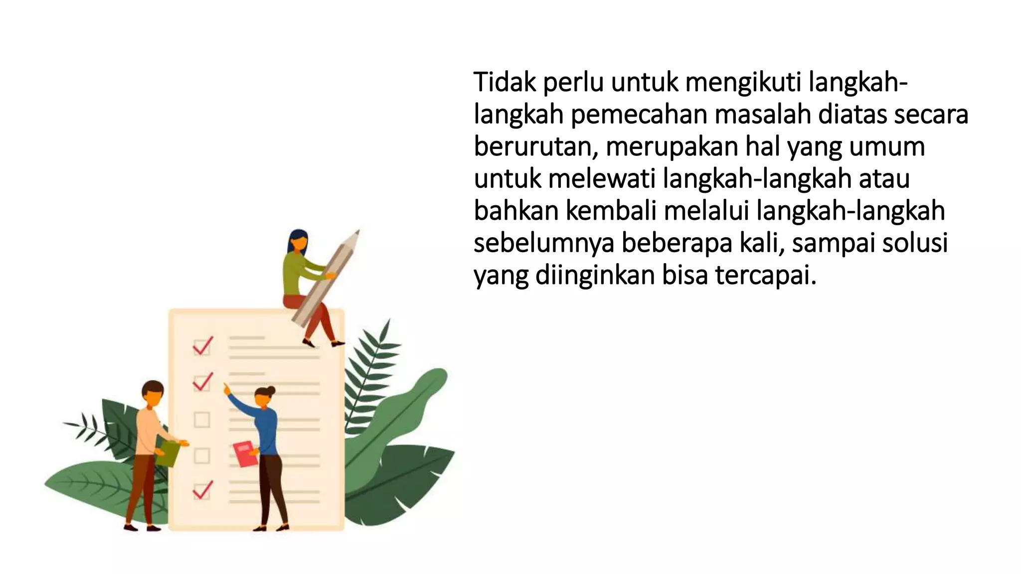 7 Langkah Efektif Pemecahan Masalah (Problem Solving) | PPTX