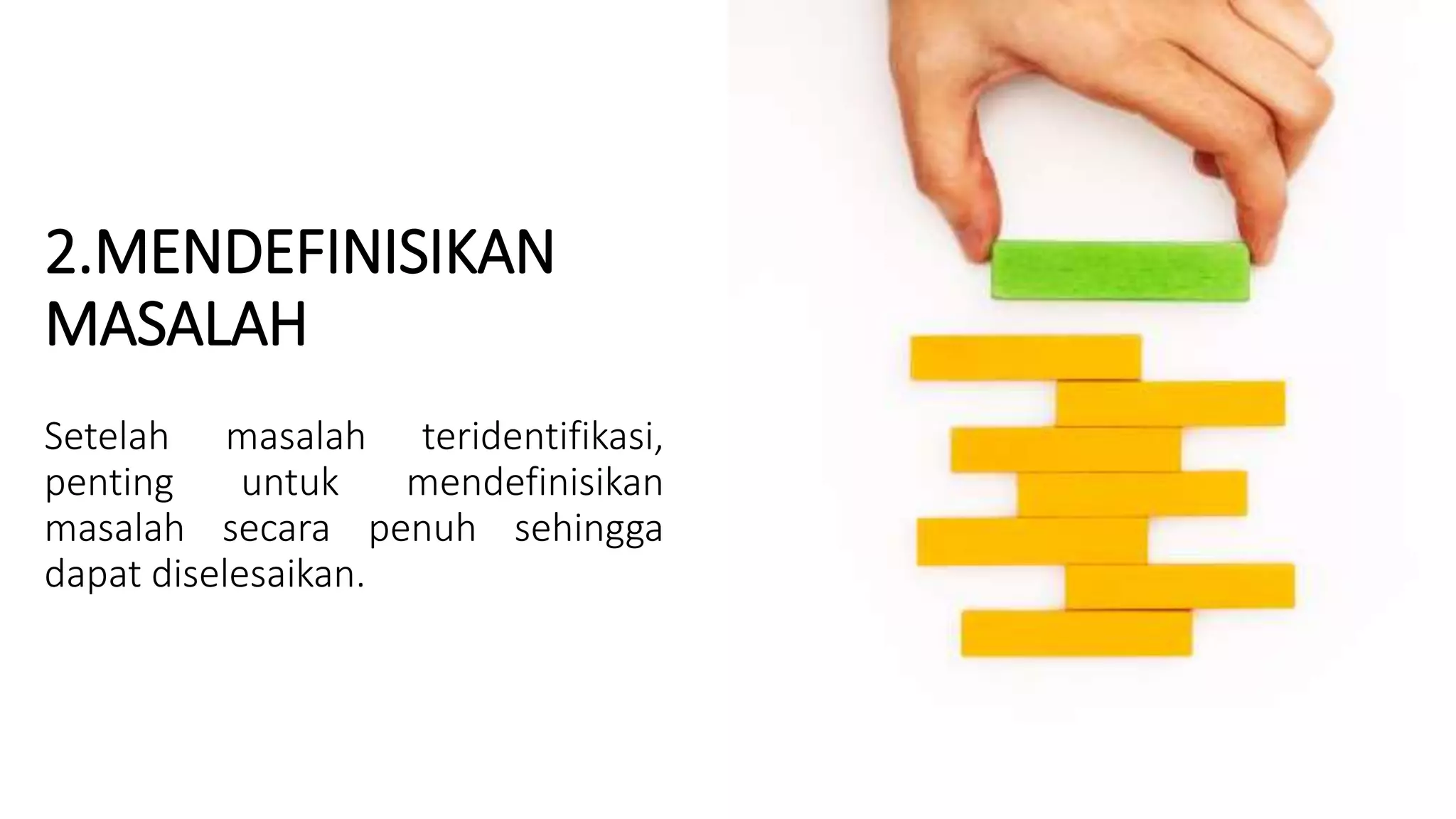 7 Langkah Efektif Pemecahan Masalah (Problem Solving) | PPTX