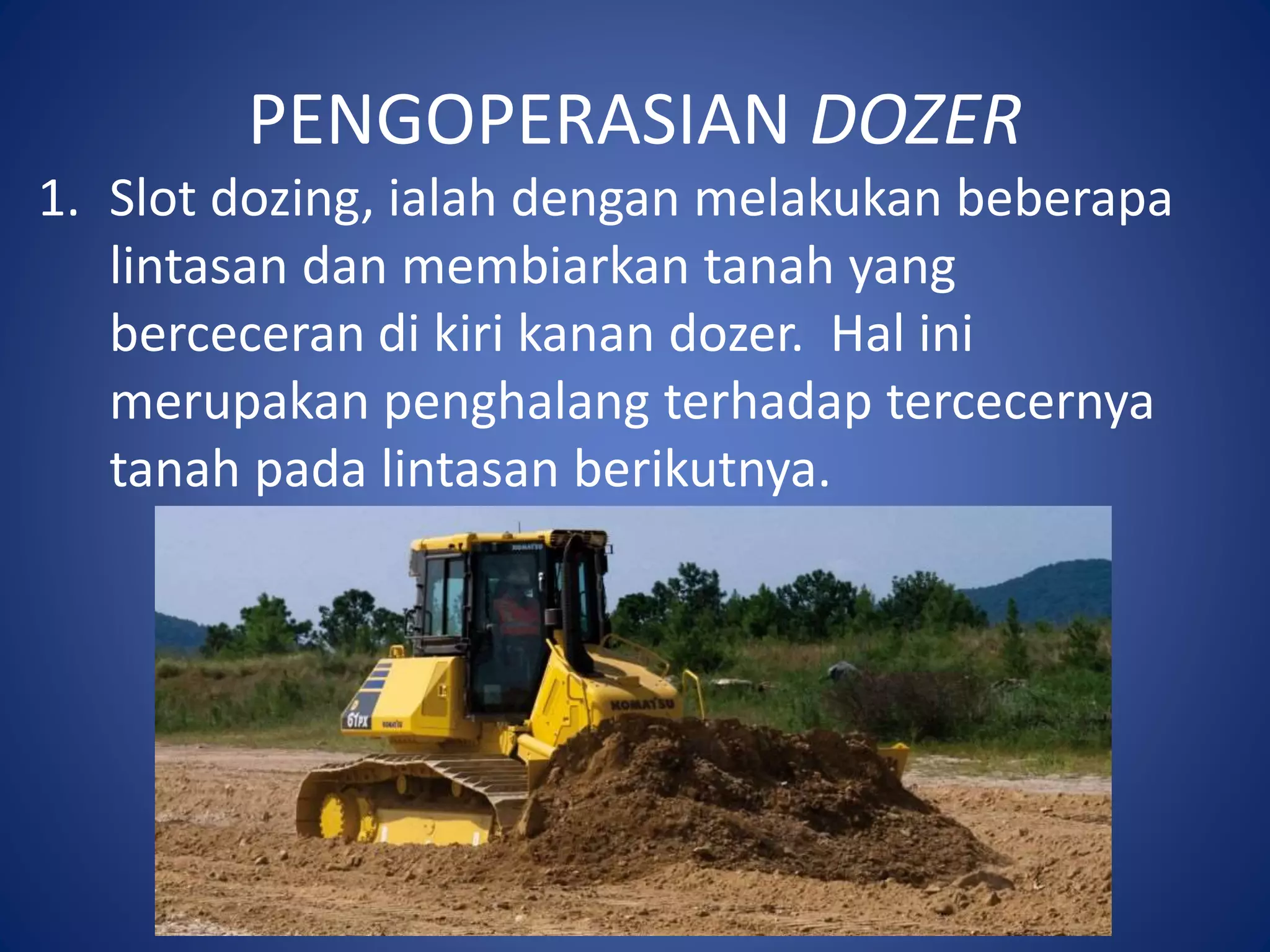 Produktivitas Alat Berat Dozer | PPTX
