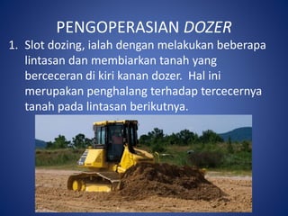 Produktivitas Alat Berat Dozer | PPTX