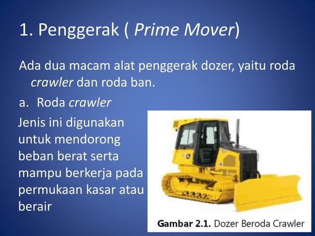 Produktivitas Alat Berat Dozer | PPTX