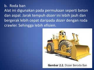 Produktivitas Alat Berat Dozer | PPTX