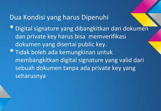 DIGITAL SIGNATURE ALGORITHM (DSA) | PPTX