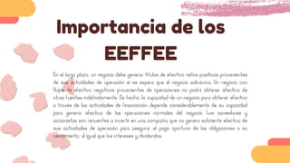 PPT EEFFEE estados de flujo de efectivo curso de economía | PPTX
