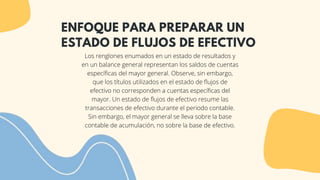 PPT EEFFEE estados de flujo de efectivo curso de economía | PPTX