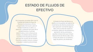 PPT EEFFEE estados de flujo de efectivo curso de economía | PPTX