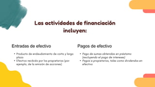 PPT EEFFEE estados de flujo de efectivo curso de economía | PPTX