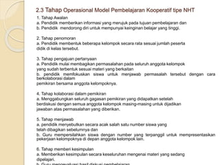PPT-EFEKTIVITAS MODEL KOOPERATIF TIPE NHT.pptx