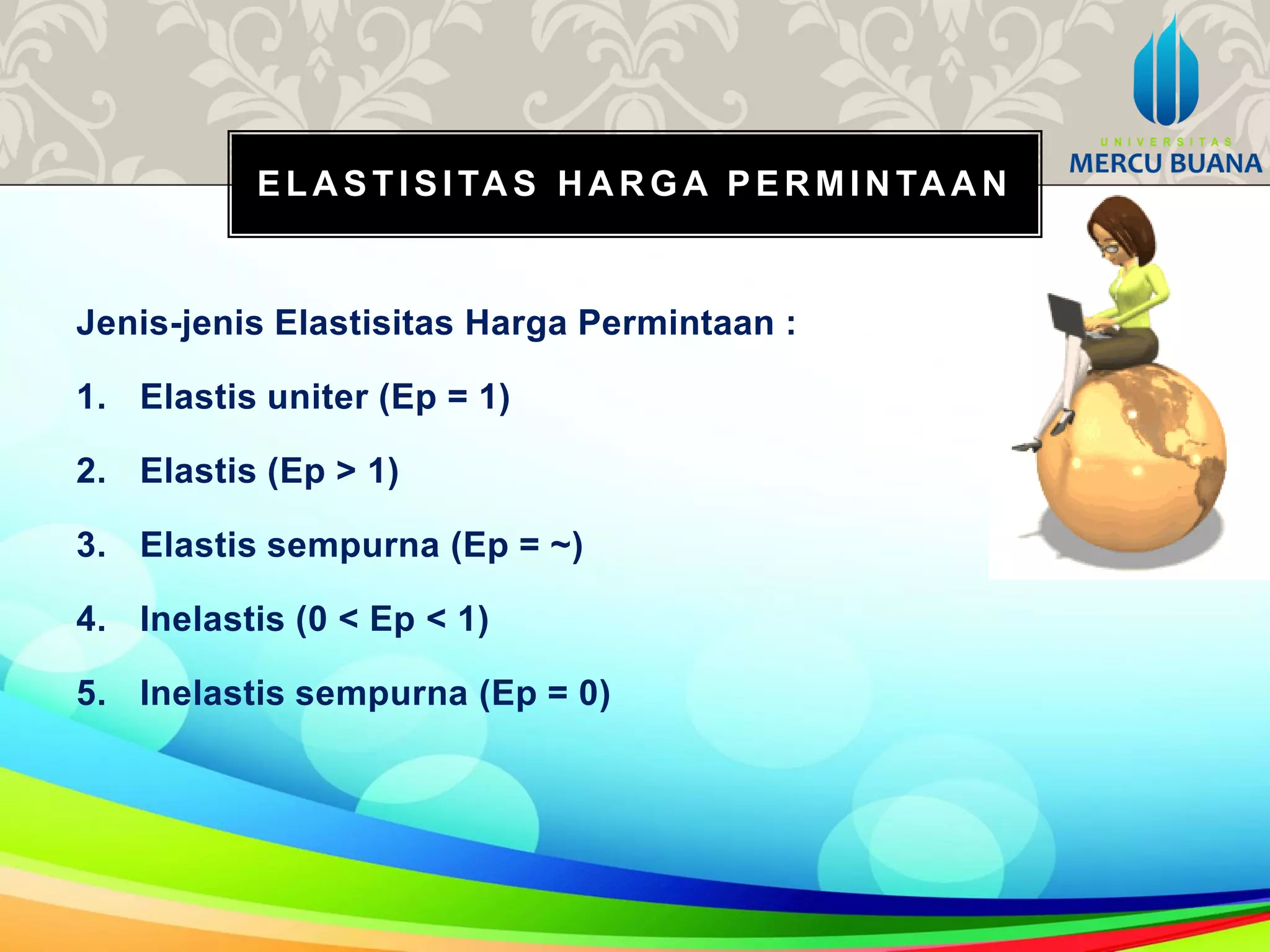 Materi Elastisitas Permintaan dan Penawaran | PDF