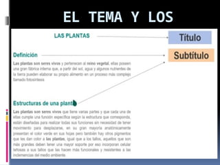 Tema y subtemas de comunicación para el estudio | PPTX