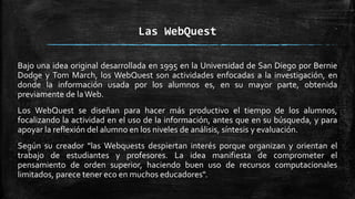PPT: El uso de Internet en la Educación | PPTX