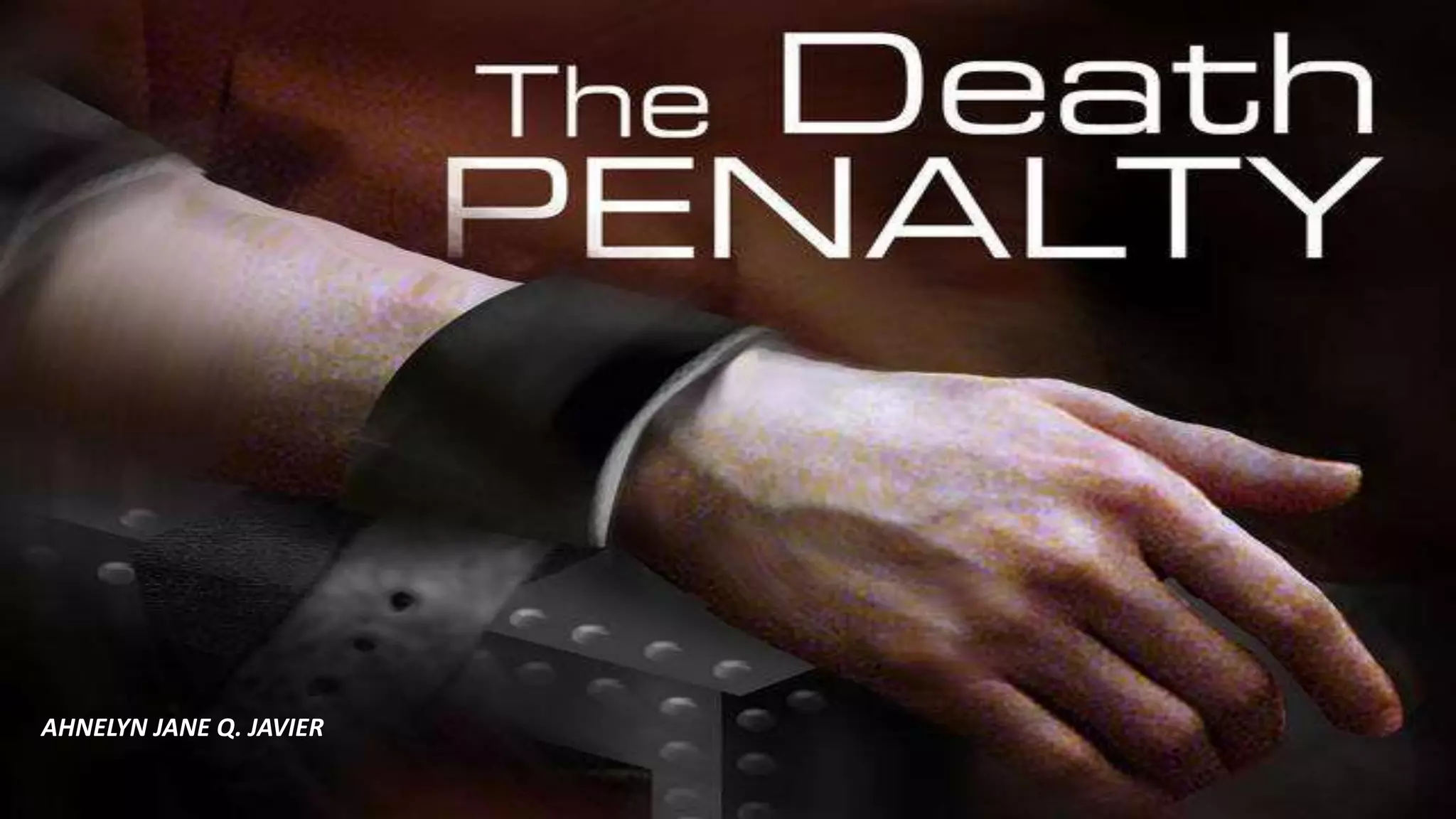 The Death Penalty | PPTX