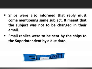 Email Etiquette on Ships | PPTX