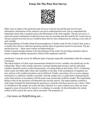 PPT - Evaluation Essay PowerPoint Presentation, Free Download - ID215 | PDF