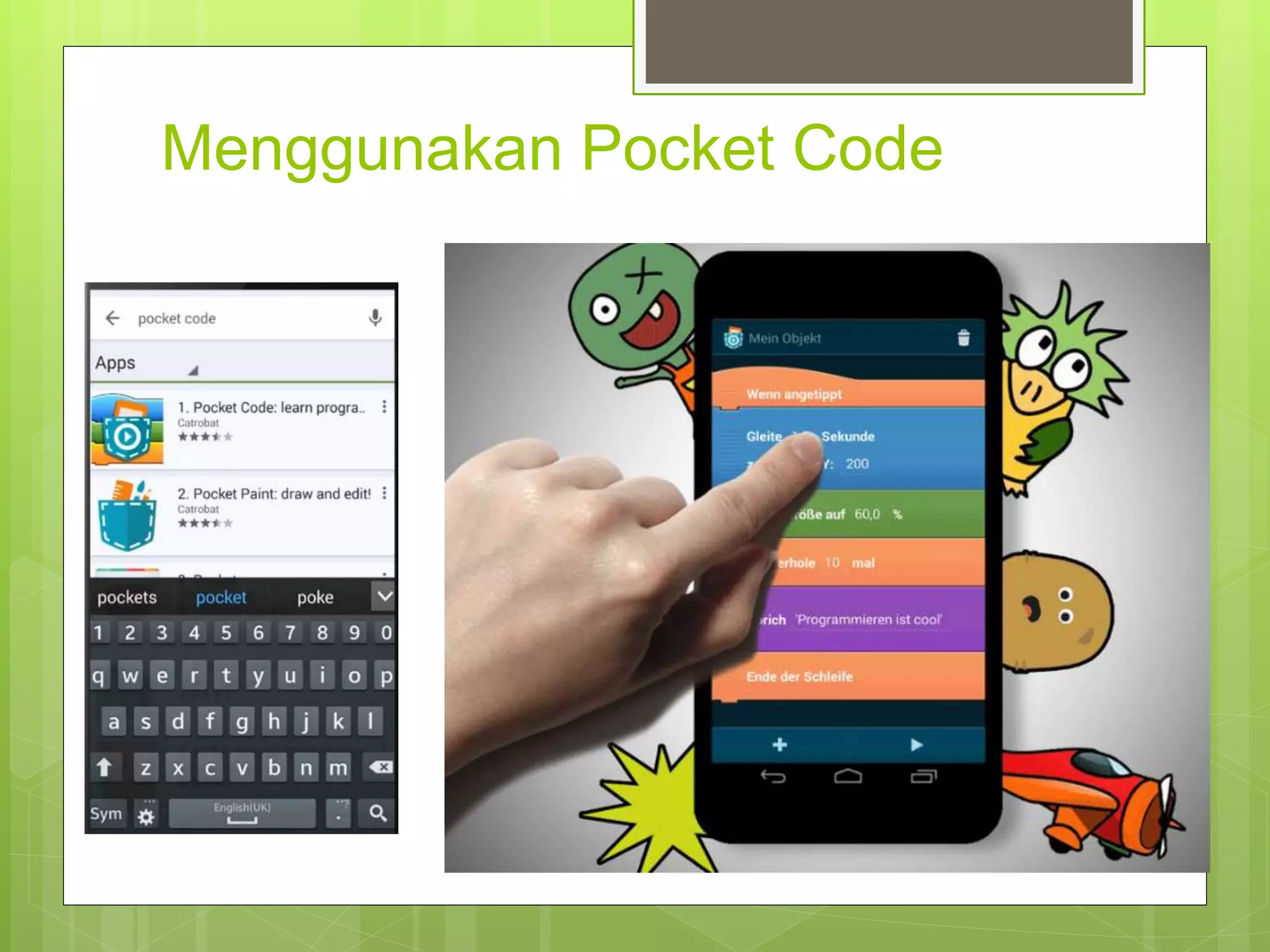 Ppt fajar baskoro-pocket code untuk algoritma dan logika | PPTX