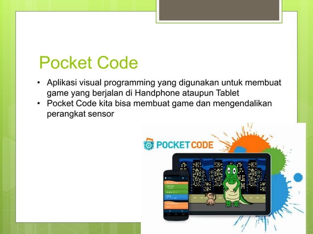 Ppt fajar baskoro-pocket code untuk algoritma dan logika | PPTX