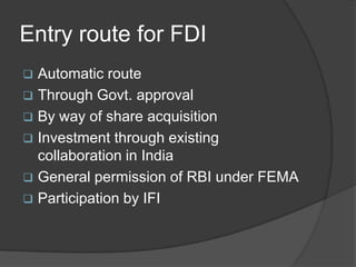 FDI Impact on Rural India | PPTX | Agriculture | Industries