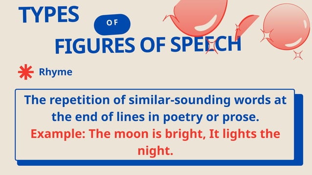 PPT-FIGURES-OF-SPEECH.pptx: the different types of figures of speech | PPT