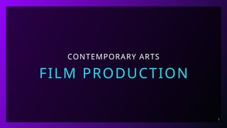 PPT-FILM-PRODUCTION—CPAR POWER POINT PRESENTATION | PPTX