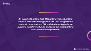 API Banking Services Company - API Banking Platform India | PDF
