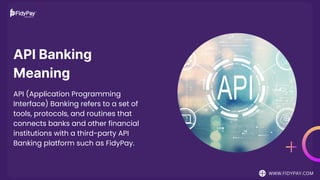 API Banking Services Company - API Banking Platform India | PDF