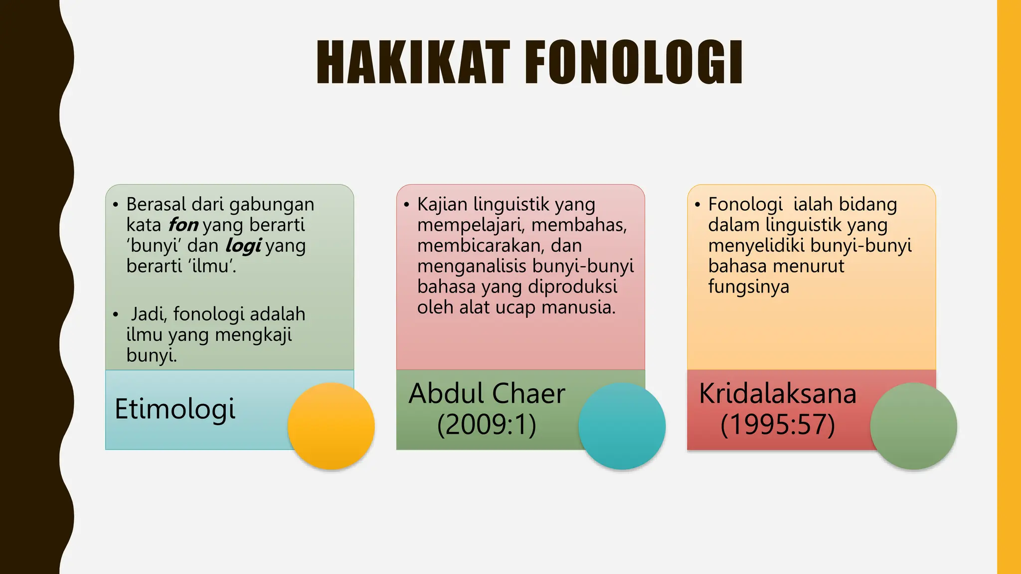 materi makul bahasa indonesia : fonologi | PPT