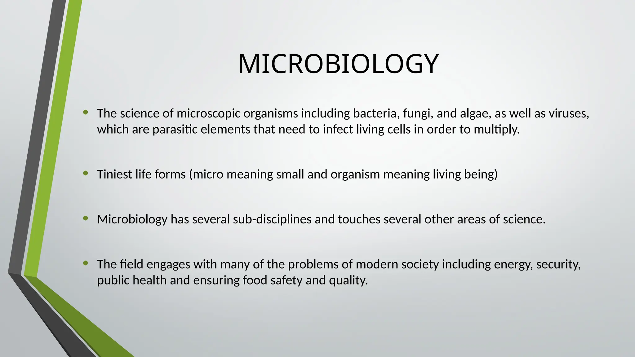 PPT - FOOD MICROBIOLOGY.pptx (Food Quality and Safety) | PPTX