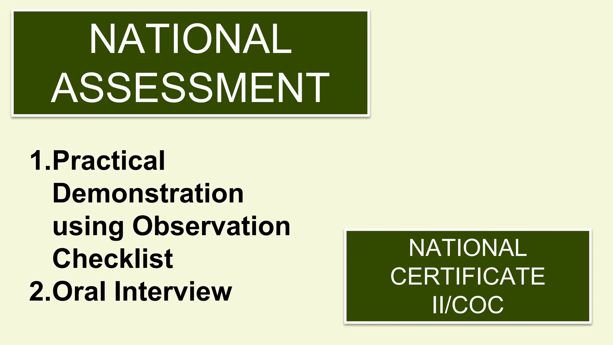 Competency-Based Training Orientation in OAP | PPTX