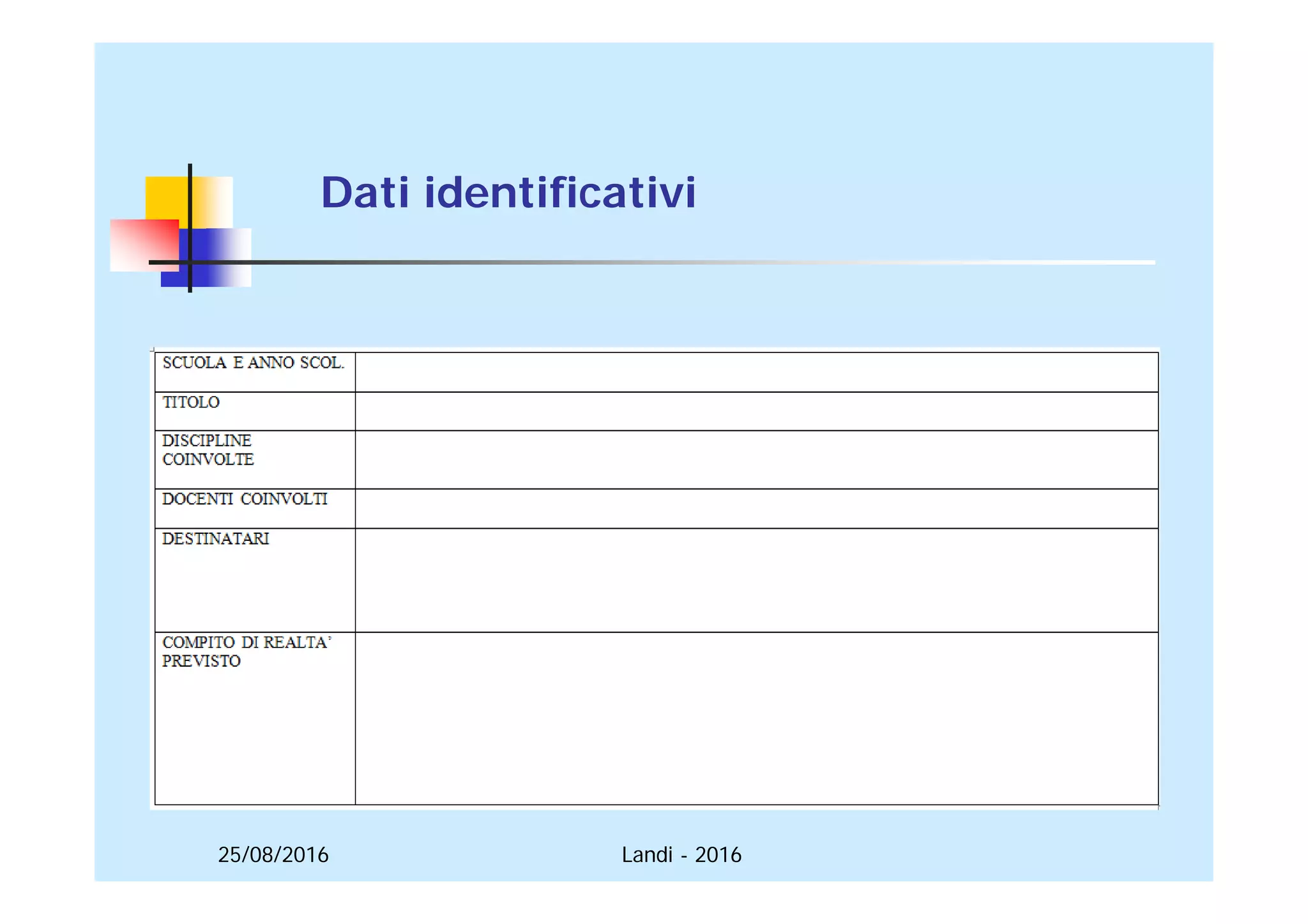 Format per UdA | PDF