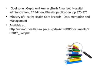 ppt - Health care records and reports.pptx