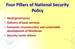 National Perspective on Peace Process and National Security | PPTX