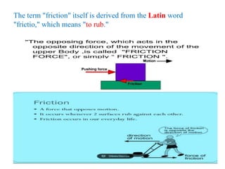 ppt -friction wear lubrication and many releated to the tribology.pptx