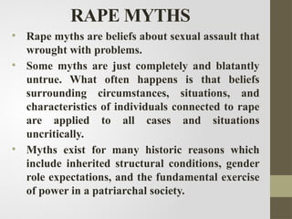 Power point-Gender equality ( ANTI RAPE LAW) | PPTX