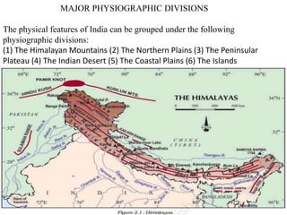 CLASS-IX : GEOGRAPHY-CHAPTER NO-02-PHYSICAL FEATURES OF INDIA | PPTX