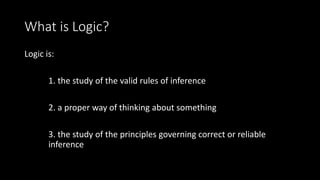 Ppt geo-d4-logical statements | PPTX | Educational Assessment | Education