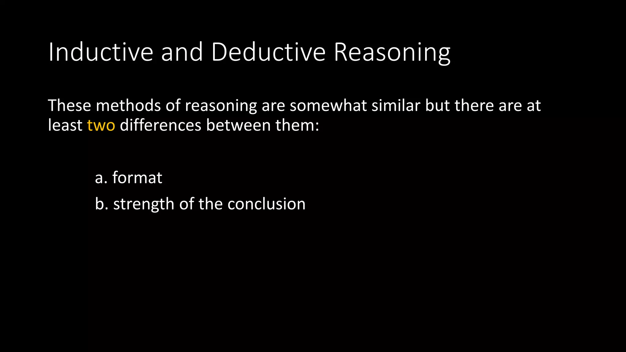 Ppt Geo D5 Inductive And Deductive Reasoning Ppt
