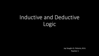 Ppt geo-d5-inductive and deductive reasoning | PPTX