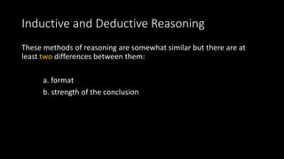 Ppt geo-d5-inductive and deductive reasoning | PPTX