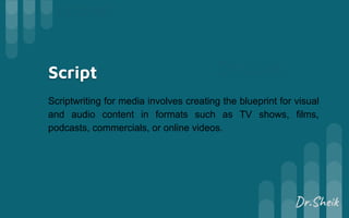 Introduction to Script Writing By Dr.Sheik | PDF | Screenwriting ...